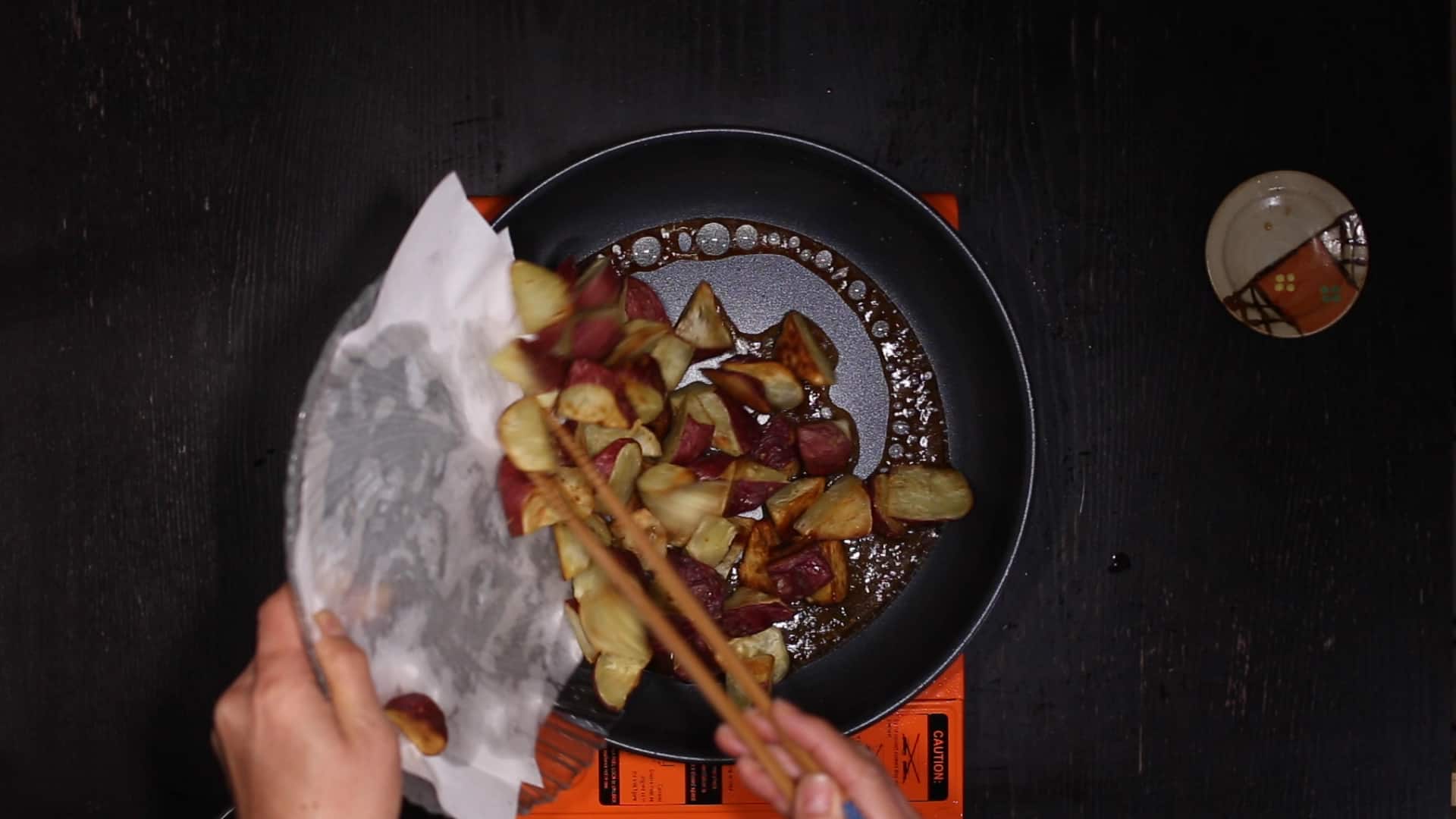 Daigaku Imo - Candied Sweet Potatoes 大学芋 (Recipe + Video) - Cooking ...