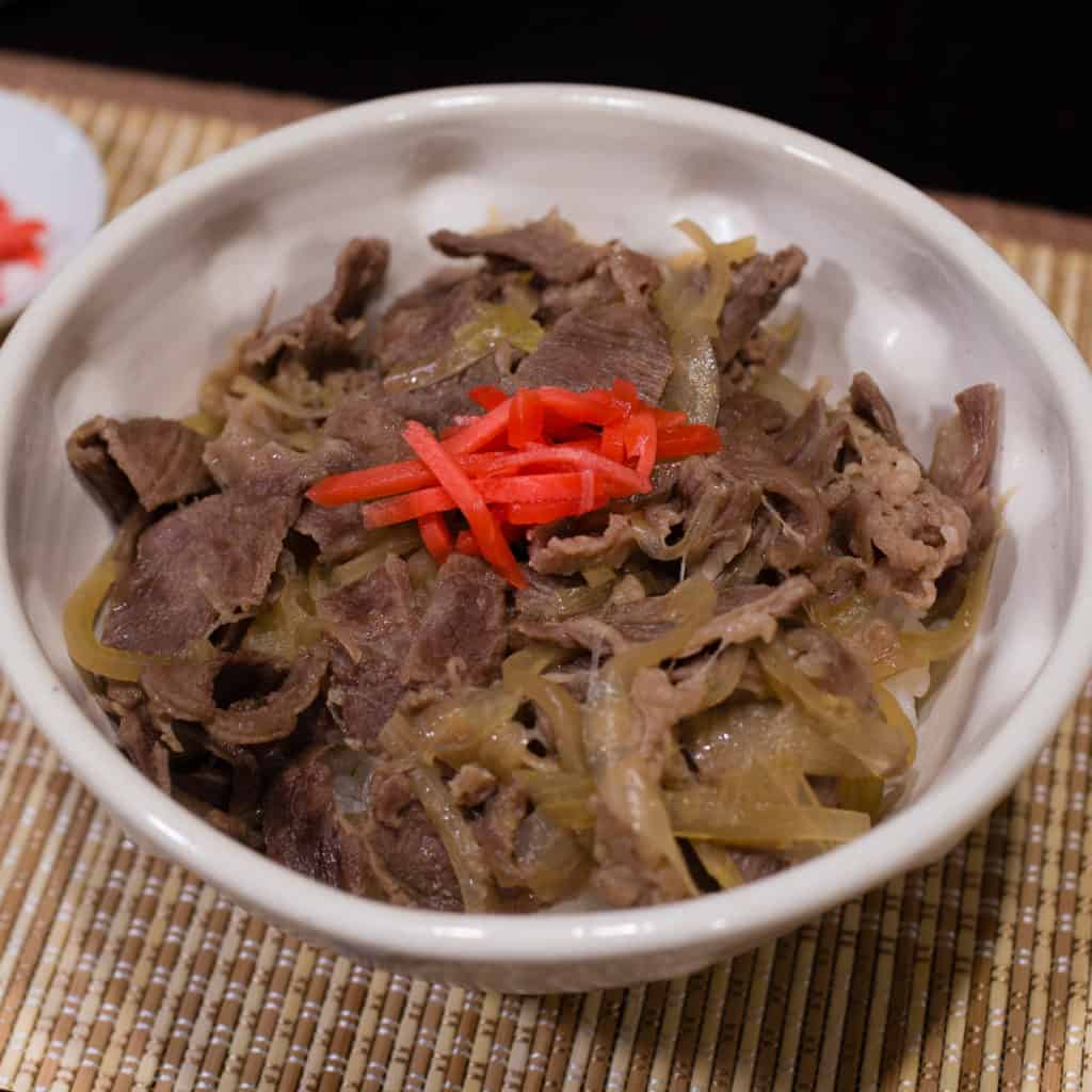 Gyudon Japanese Beef Bowl - Cooking Japanese