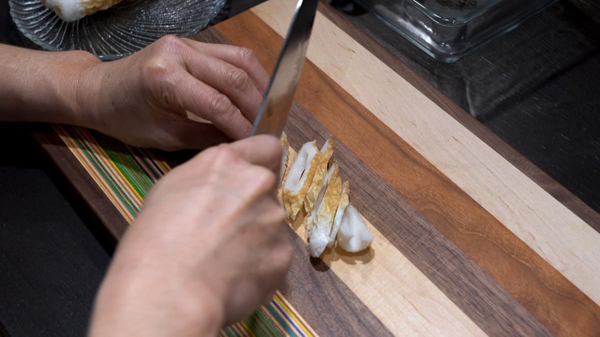 Chikuwa 竹輪 (Fish Cake) Cheese Sauté (Recipe + Video) - Cooking Japanese