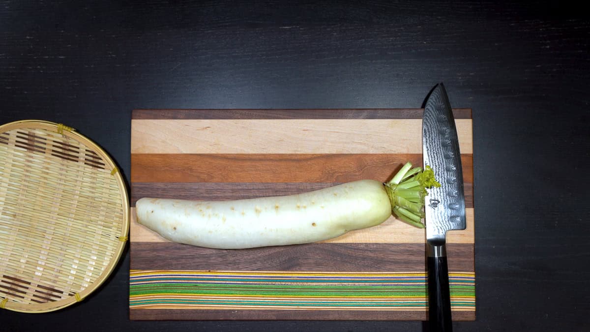 Daikon Salad with Bacon (Recipe + Video) - Cooking Japanese