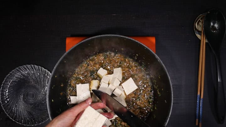 Mabo Dofu (Tofu) 麻婆豆腐 (Recipe + Video) - Cooking Japanese