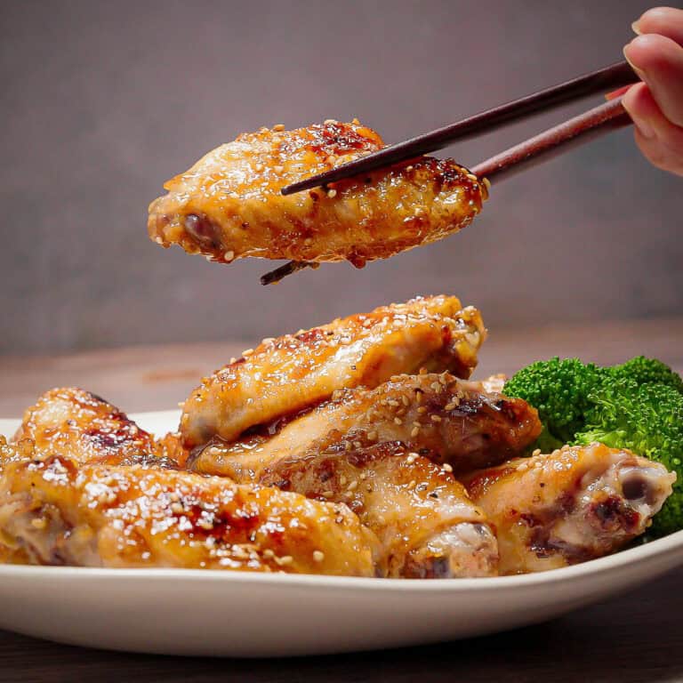 Teriyaki Chicken Wings Recipe - Cooking Japanese